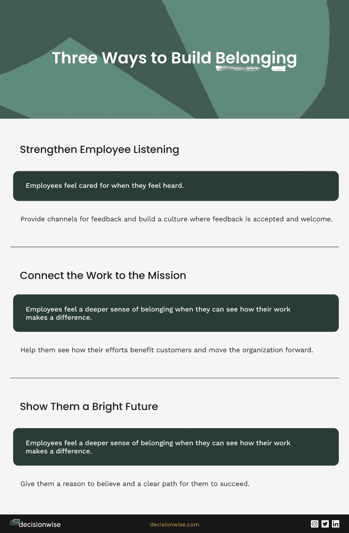 3 Ways to Build Belonging at Work - TMA Performance